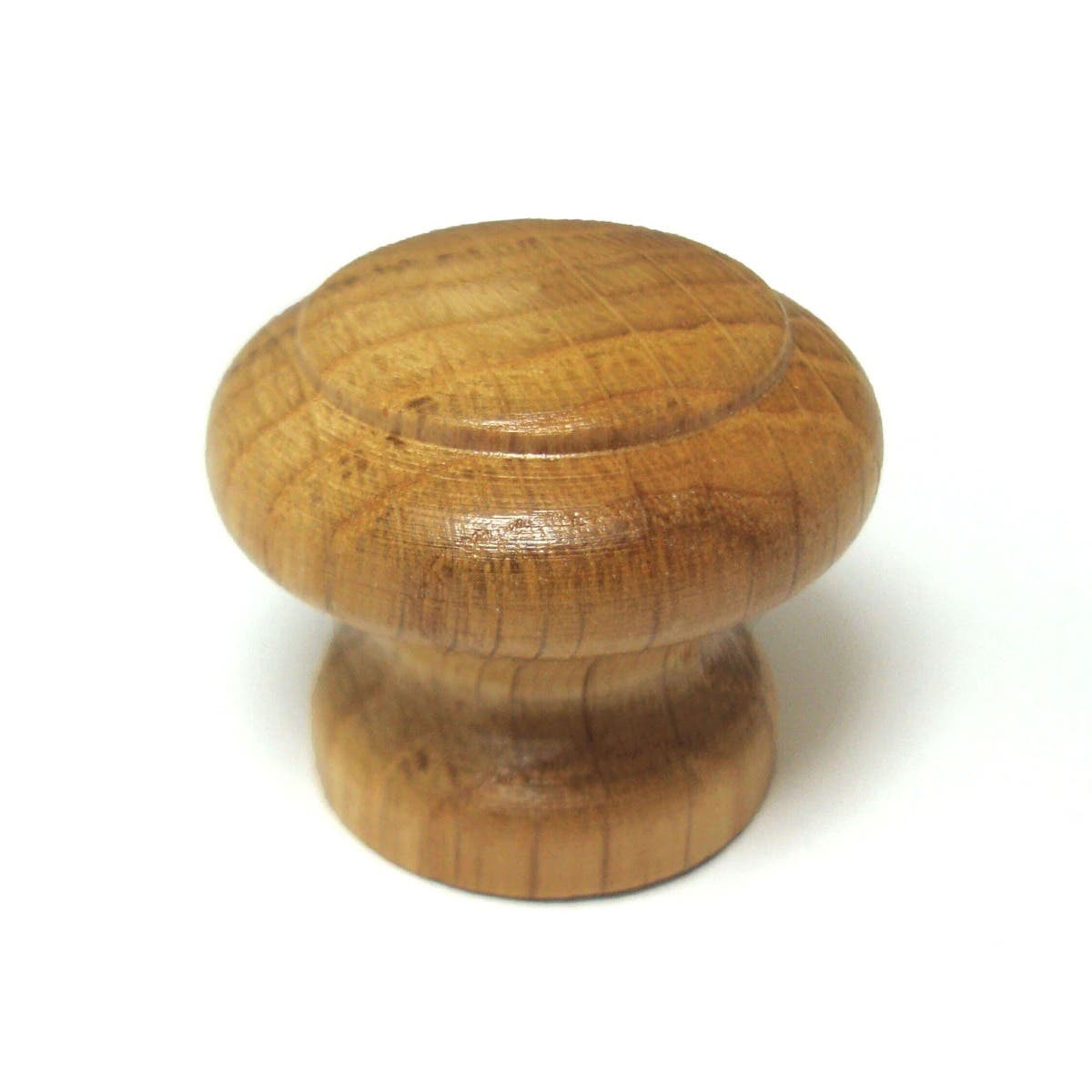 Medium Oak Cabinet Knob - 35mm (Pair)
